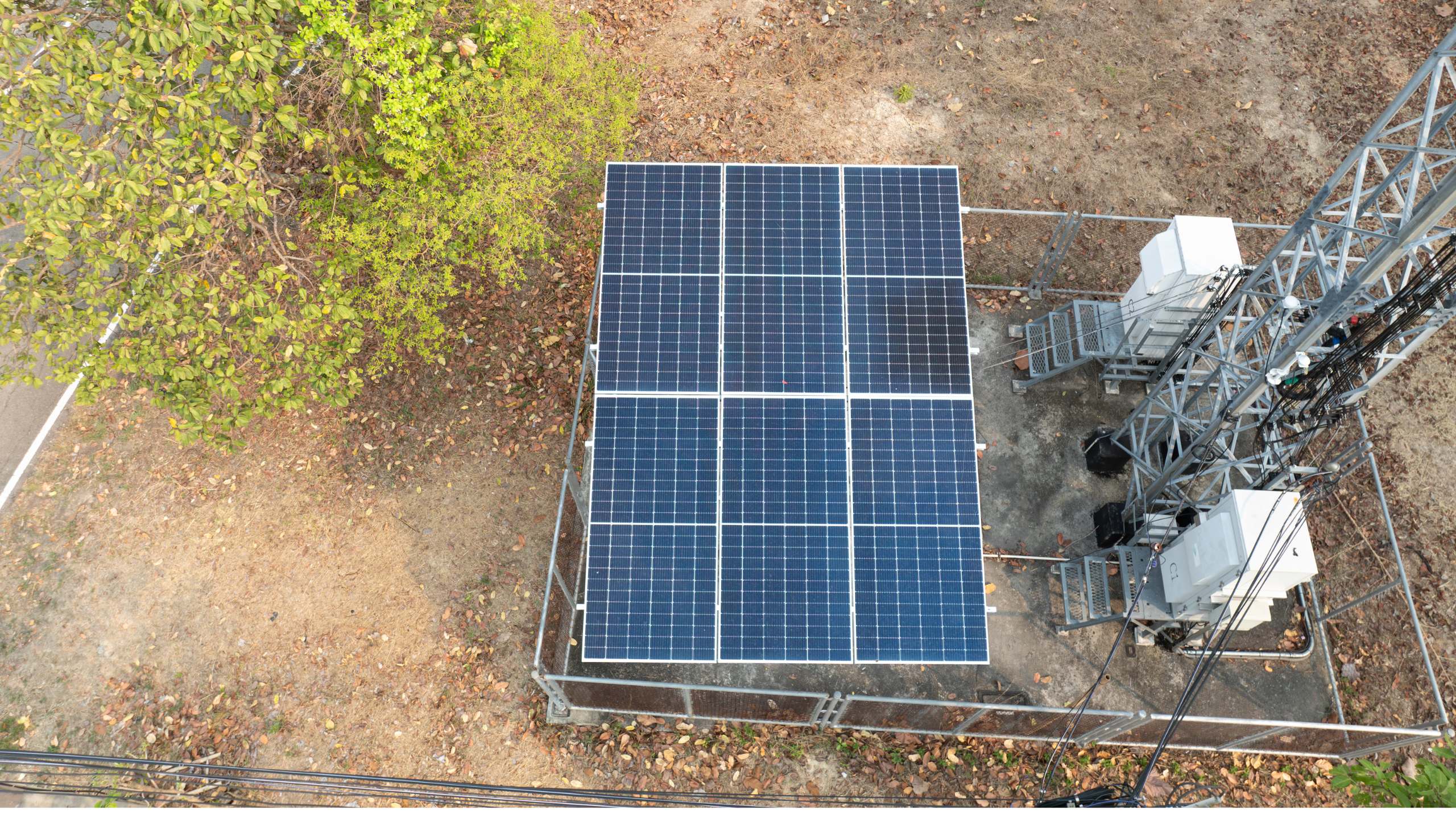Solar and Battery Powered Telecom towers